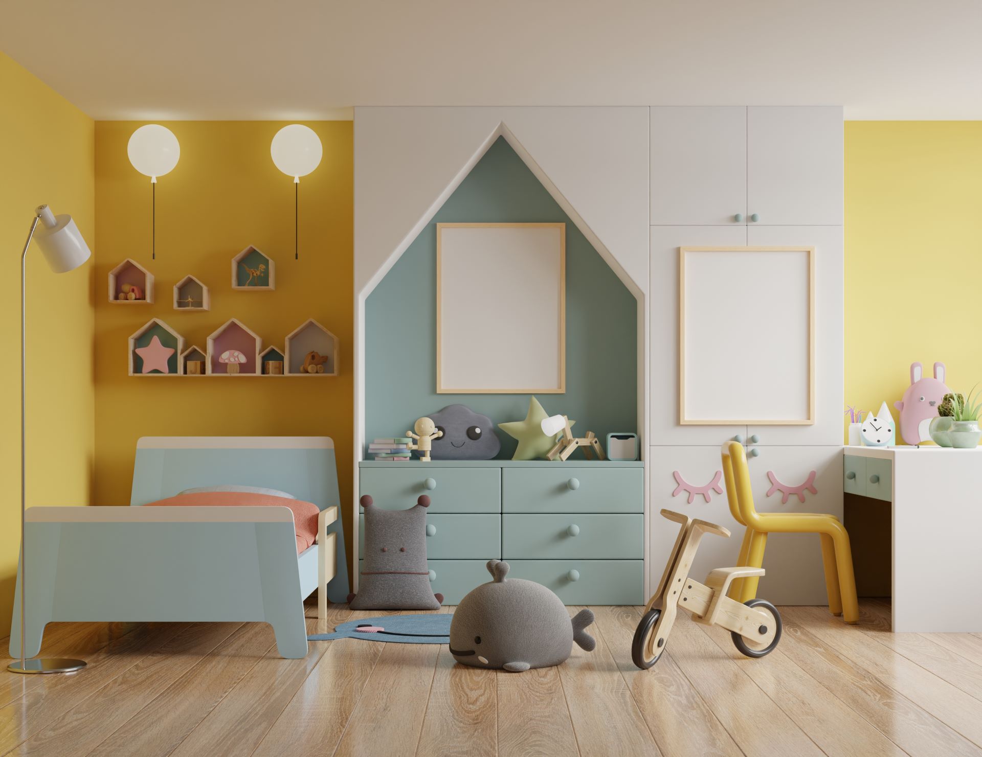 Kid-Friendly Colors for Your Child’s Bedroom